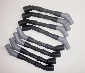 LS Engine 10mm Black High Heat Performance Spark Plug Ignition Wires Set – LS1 LS2 LS3 LS6 LS7