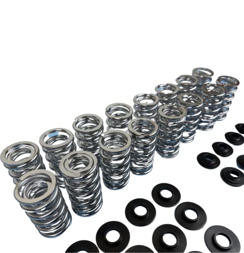 Dual Spring Kit .660″ 660 Steel Titanium Retainers for Chevrolet Camaro ...